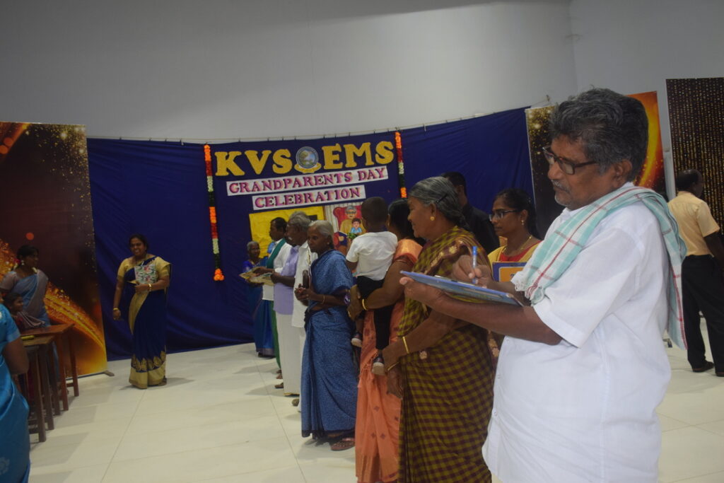 Grandparents Day Celebration @ KVS EMS – Kshatriya Vidhya Sala English ...