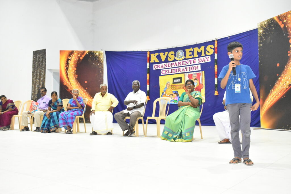 Grandparents Day Celebration @ KVS EMS – Kshatriya Vidhya Sala English ...